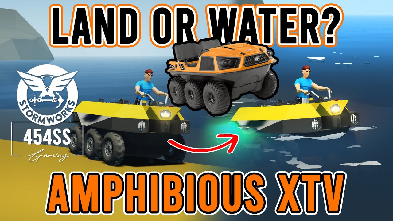 'Argo XTV' Inspired Amphibious 6x6 ATV Build in Stormworks - YouTube