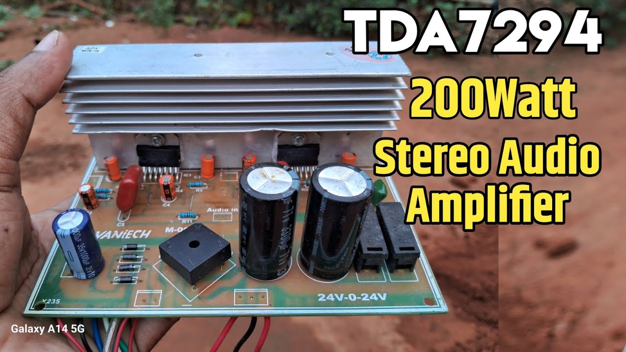 200w tda7294 amplifier circuit || tda7294 amplifier board - YouTube