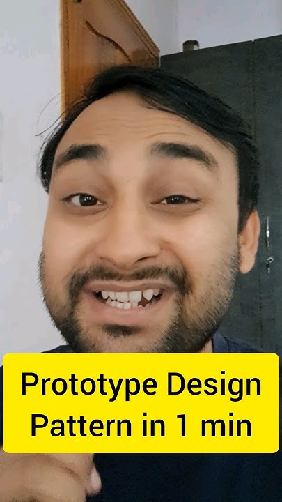 Prototype Design Pattern In 1 Min Java Shortsfeed Shorts Designpatterns Ytshorts Coding