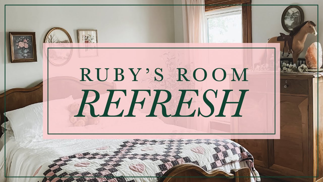 Ruby's Room Refresh - Tackling the Room of Our Messiest Child! - YouTube