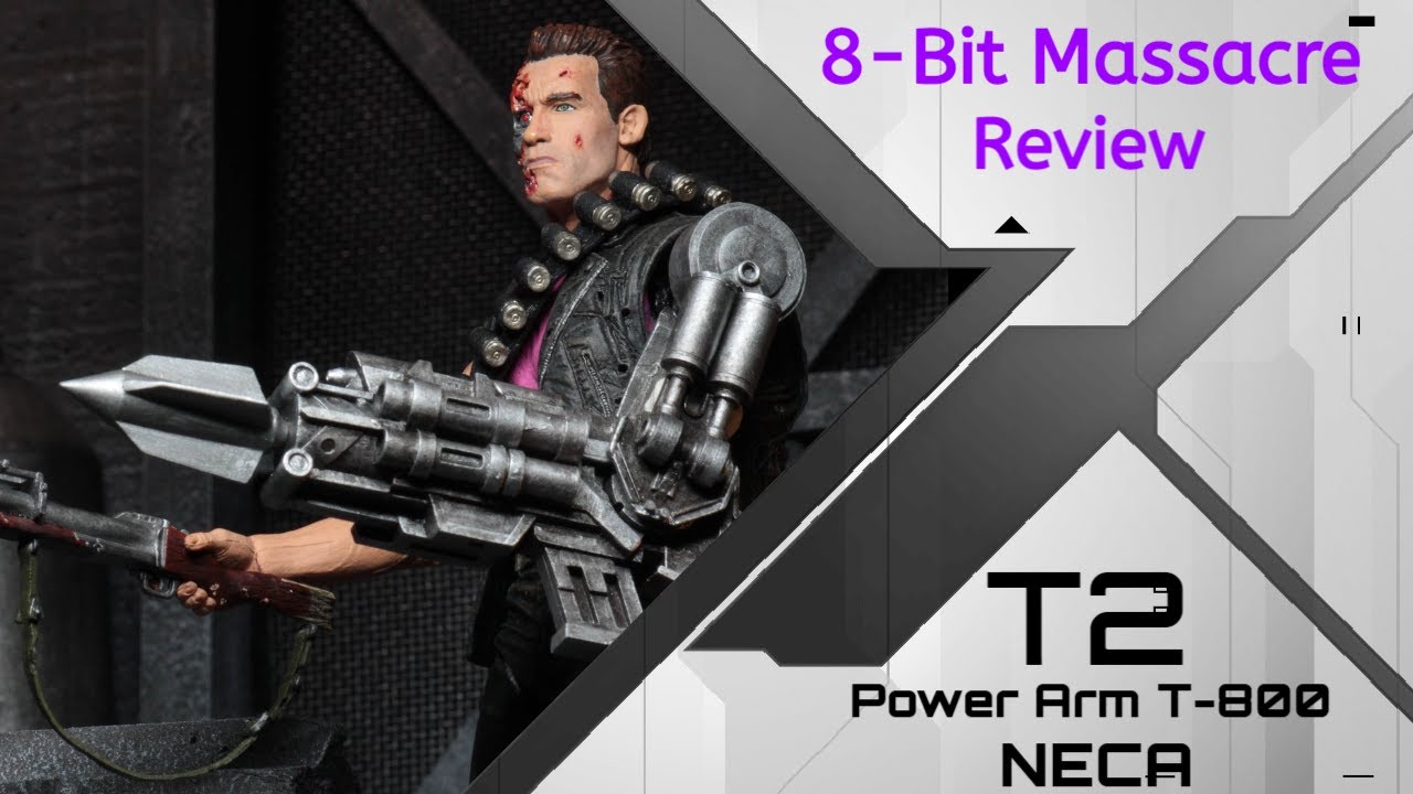 Power Arm T-800 Terminator 2 NECA [Action Figure Review] - YouTube
