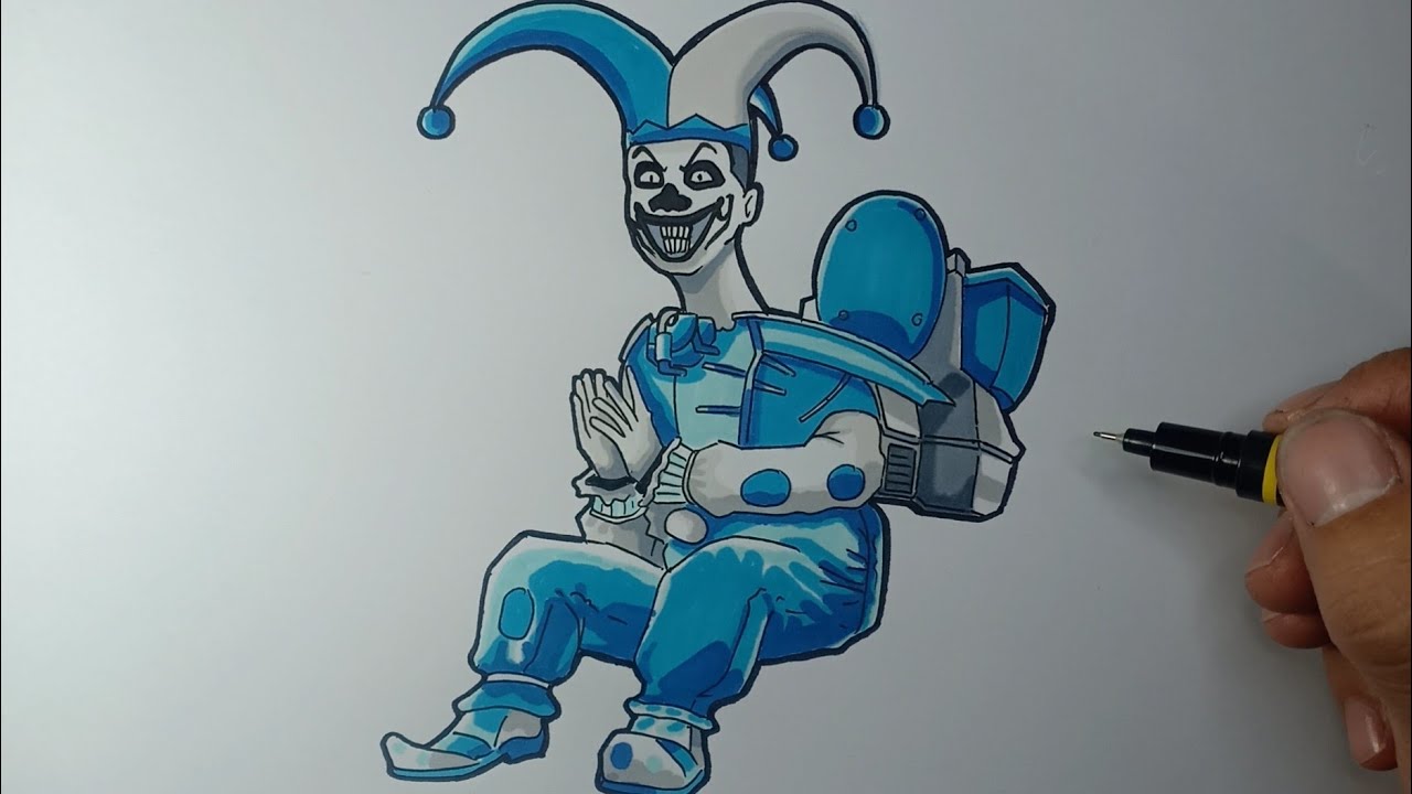 How To Draw new Mutant Clown Skibidi Toilet in Skibidi Multiverse - YouTube