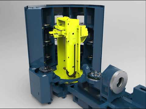 MAM72-52V PC15 Automated Pallet System - YouTube