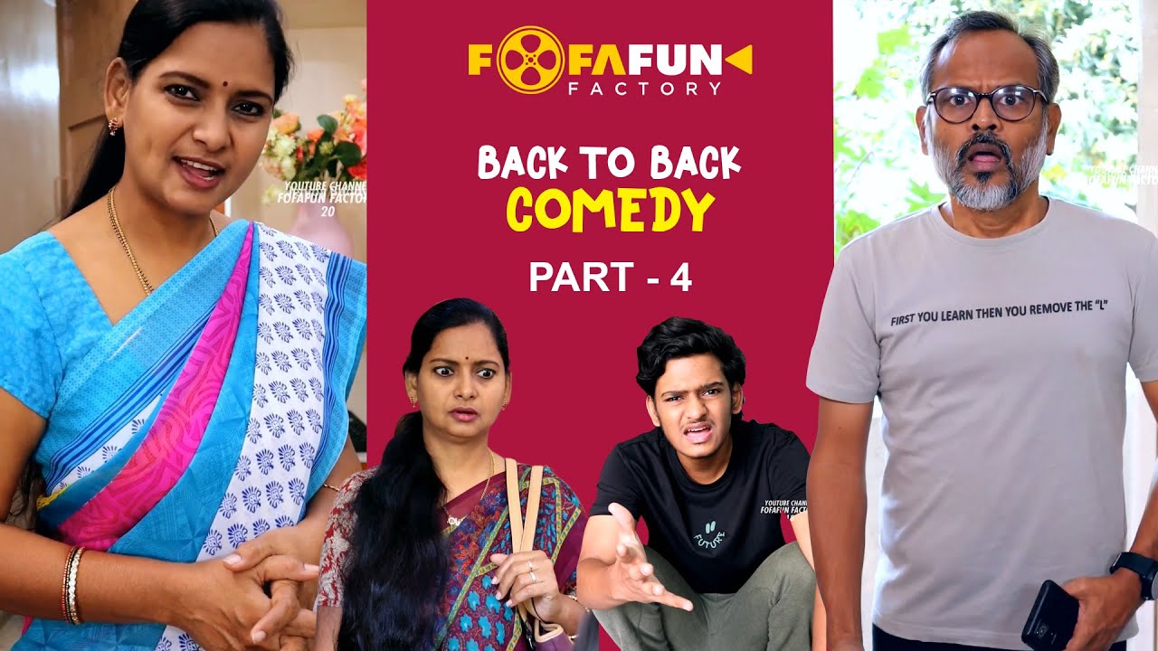 BACK TO BACK COMEDY | PART-4😜 #andhragolatelanganalolli # ...