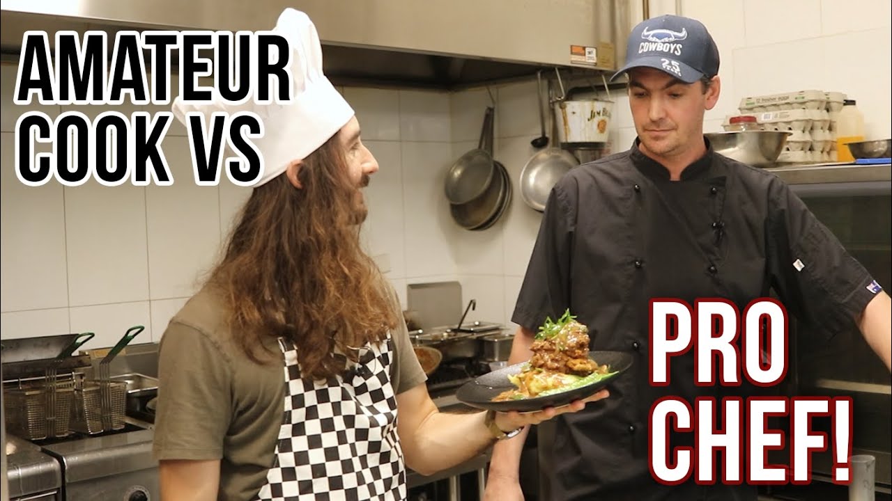 Amateur Cook vs. Pro Chef! - YouTube