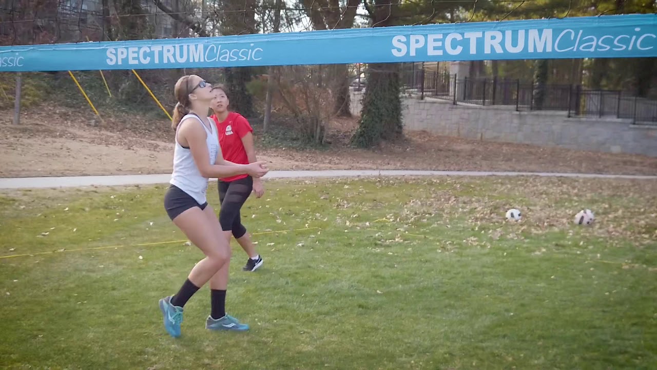 Grass Volleyball - YouTube