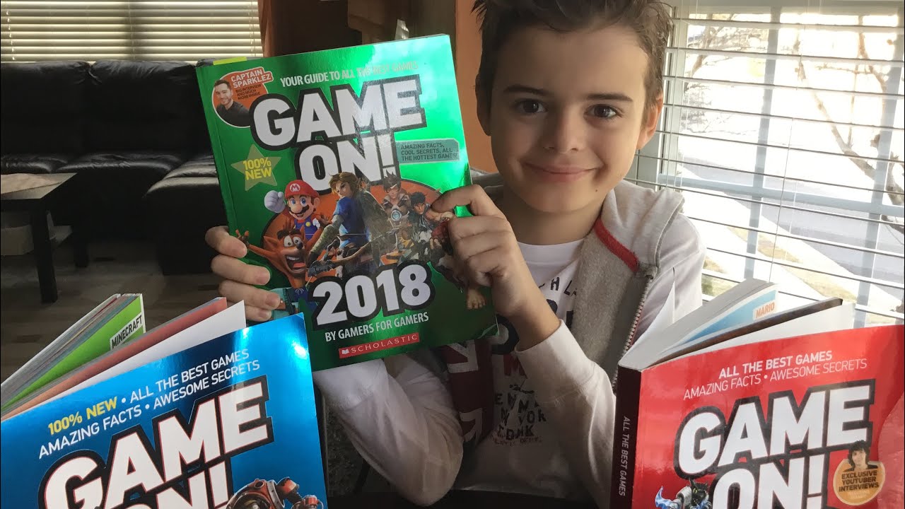 GAME ON 2018 | BOOK REVIEW AND FULL FLIP THROUGH | AWESOME GAMES, FACTS ...