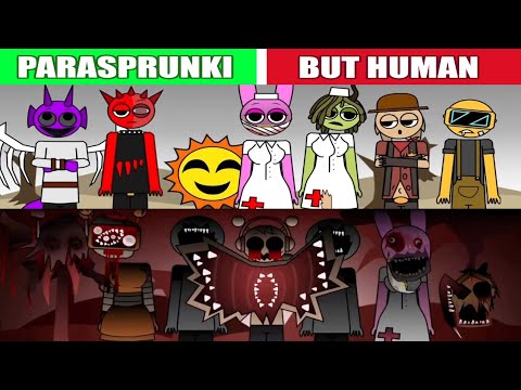 Incredibox ParaSprunki But Human Version - Normal vs Horror (New Mod ...