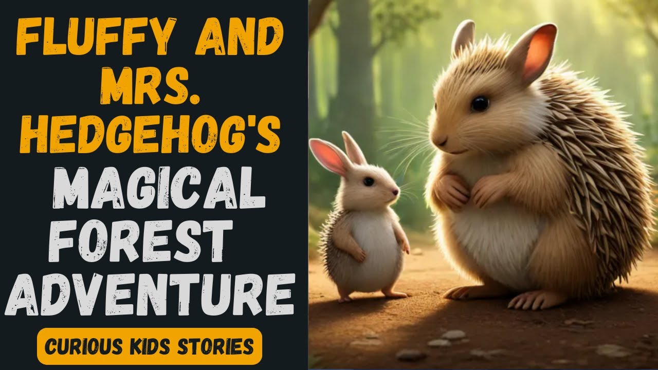 Fluffy and Mrs. Hedgehog's Magical Forest Adventure | English Fairy ...