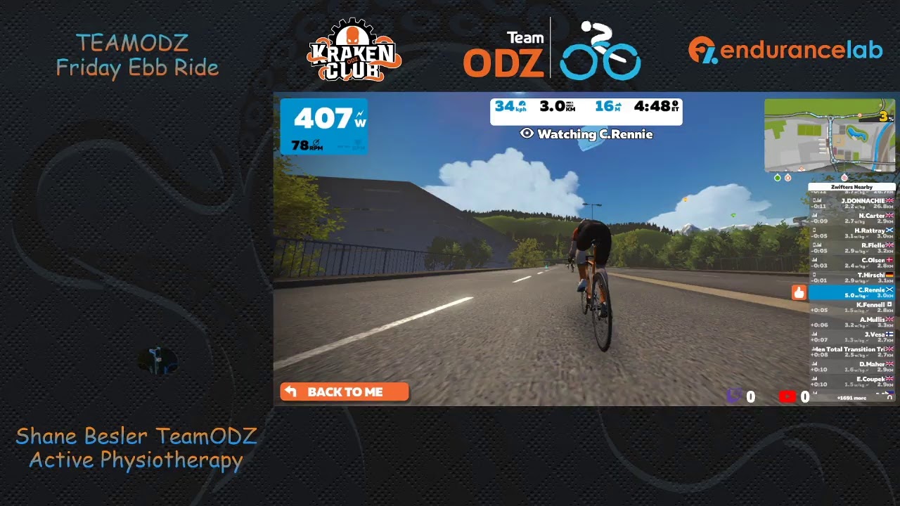 ODZ Friday Ebb Ride - YouTube