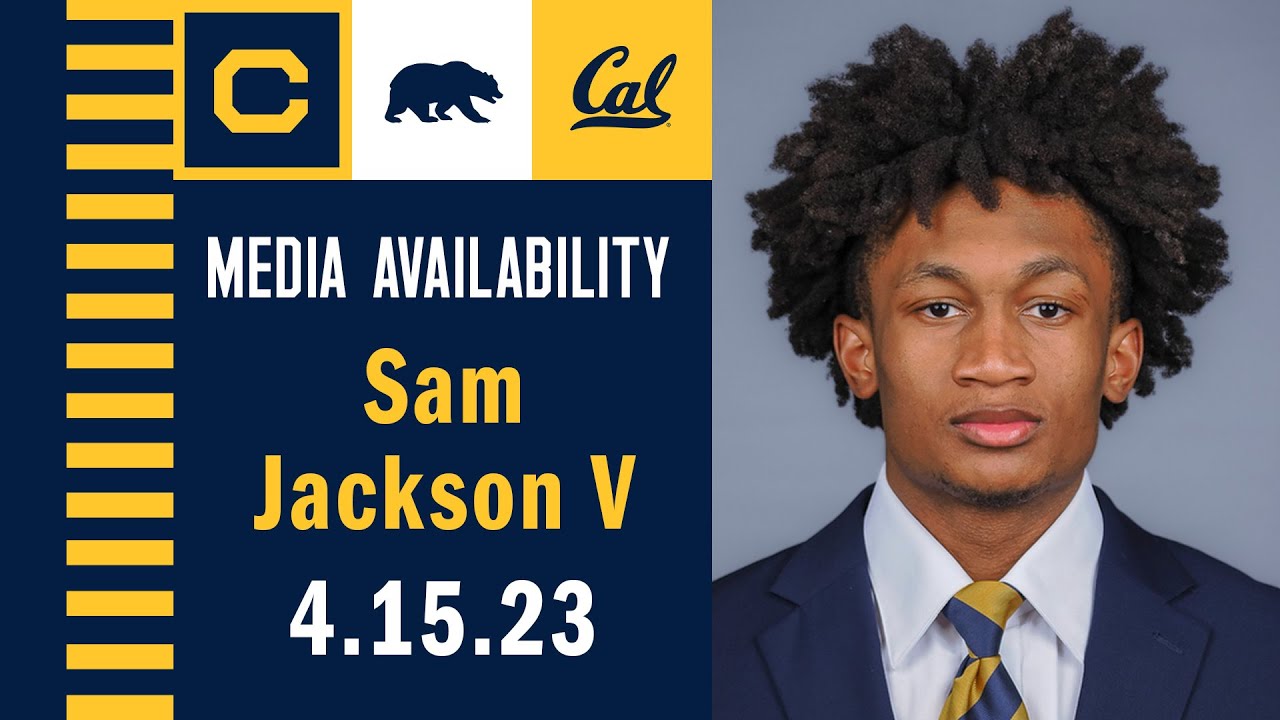 Cal Football: Sam Jackson V Media Availability (4.15.23) - YouTube
