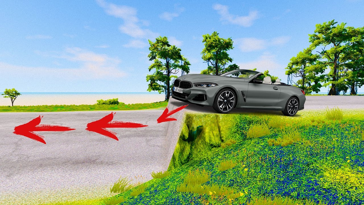 CHECKING VEHICLES ON THE TARGET ROAD - BEAMNG DRIVE - YouTube