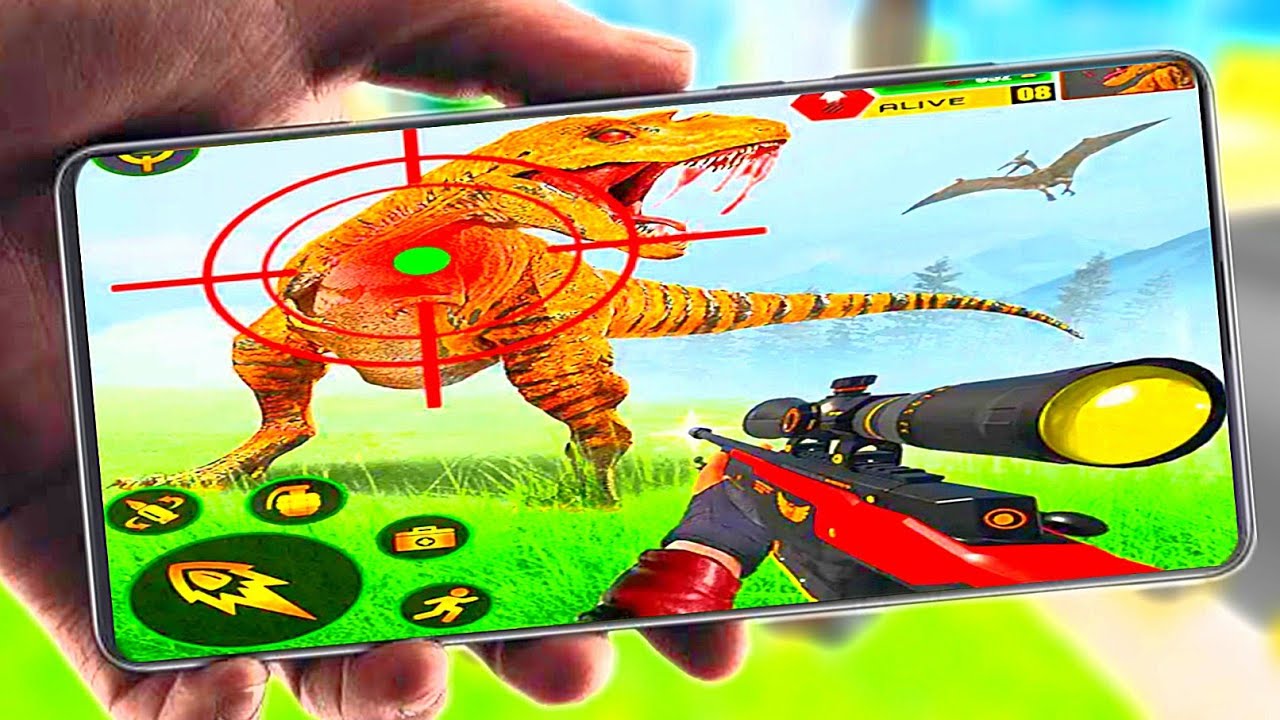 Wild Dino Hunting Gun Games - Dinosaur Shooting Game 3D 👉 ANDROID ...