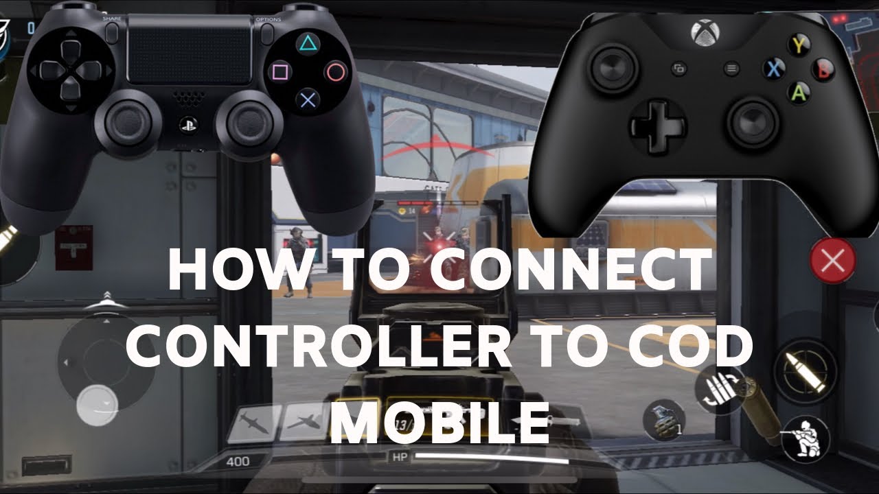 CALL OF DUTY MOBILE PS4 CONTROLLER iOS/Android - YouTube