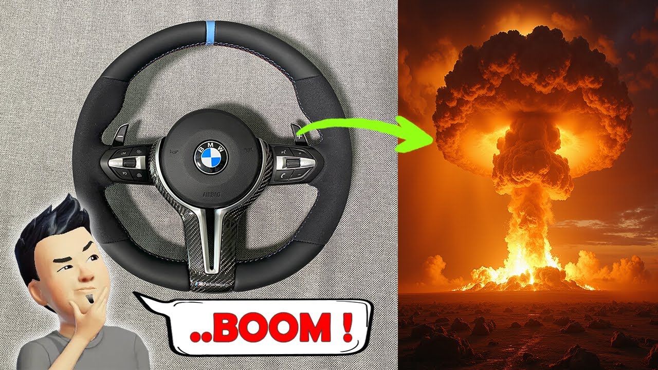 Deploying a Fake BMW Airbag from Aliexpress - YouTube