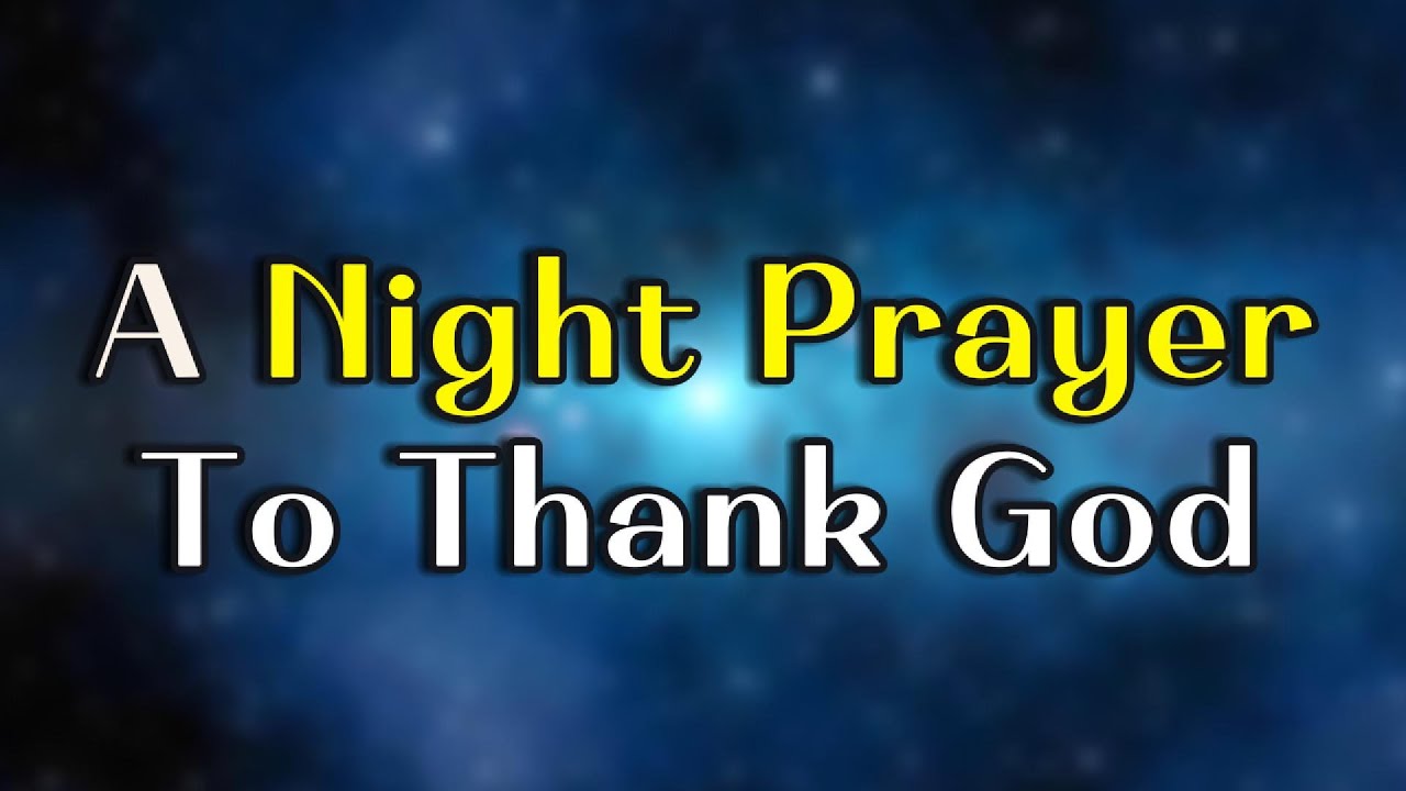 Night Prayer to Jesus | Release Anxiety, Find Peace & Sleep Under God’s ...