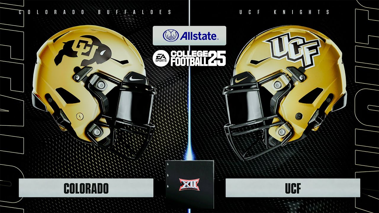 Colorado vs UCF Week 5 | College Football 25 | Full Game Simulation ...