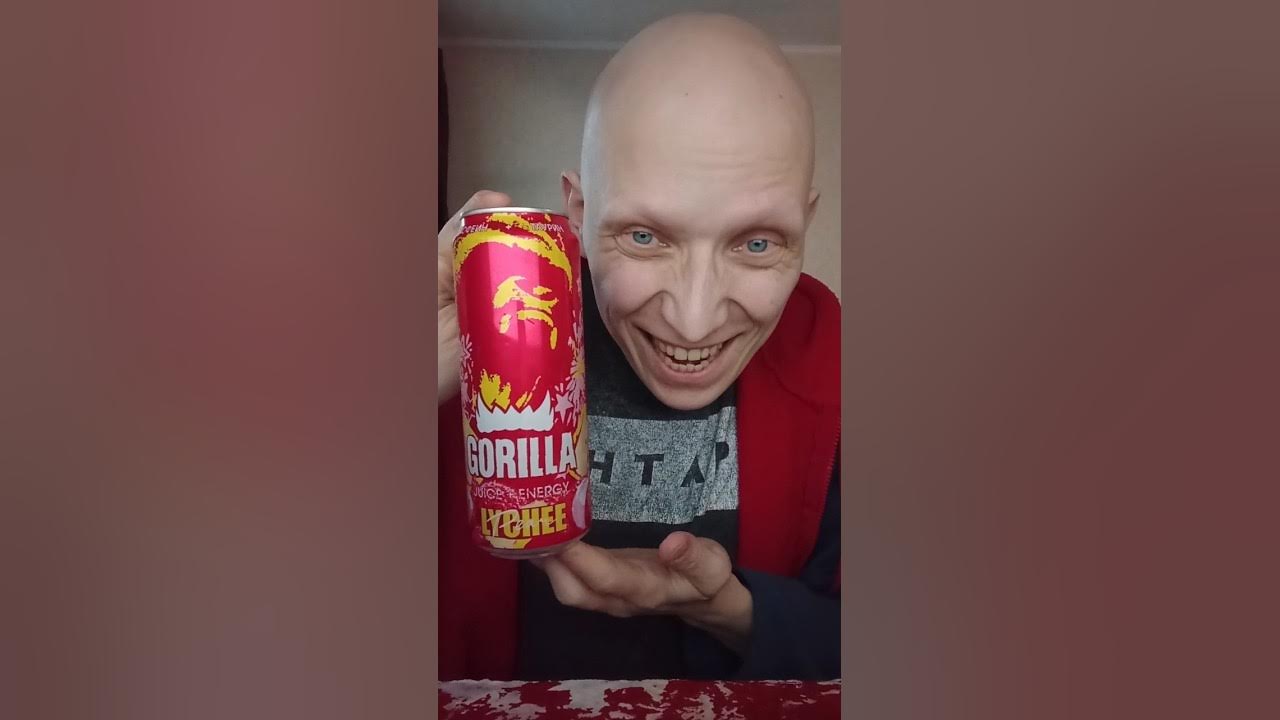 Энергетик Gorilla Личи и груша #пивозавр #shorts - YouTube