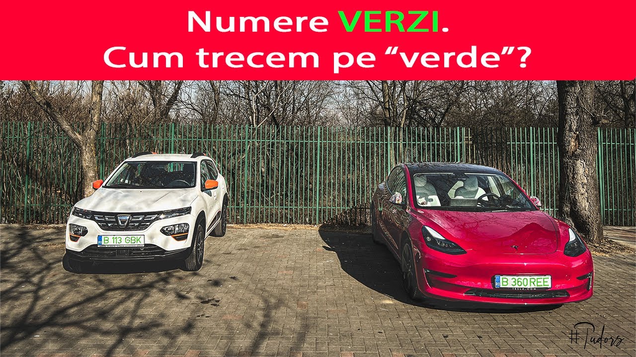 Cum obtinem placutele verzi de inmatriculare: exclusiv pentru masini ...