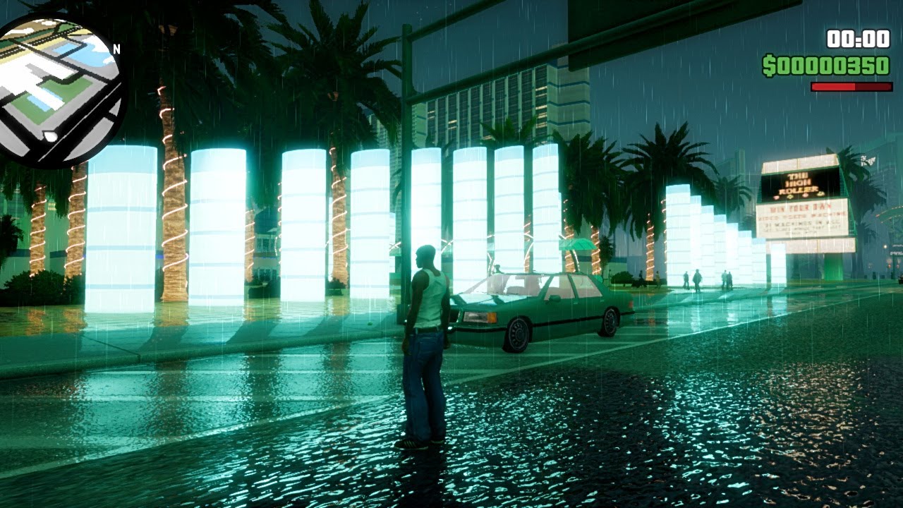 GTA SA Definitive Mobile - PC Graphics Settings Mod Review - YouTube