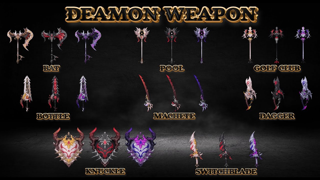 Deamon Weapon - YouTube