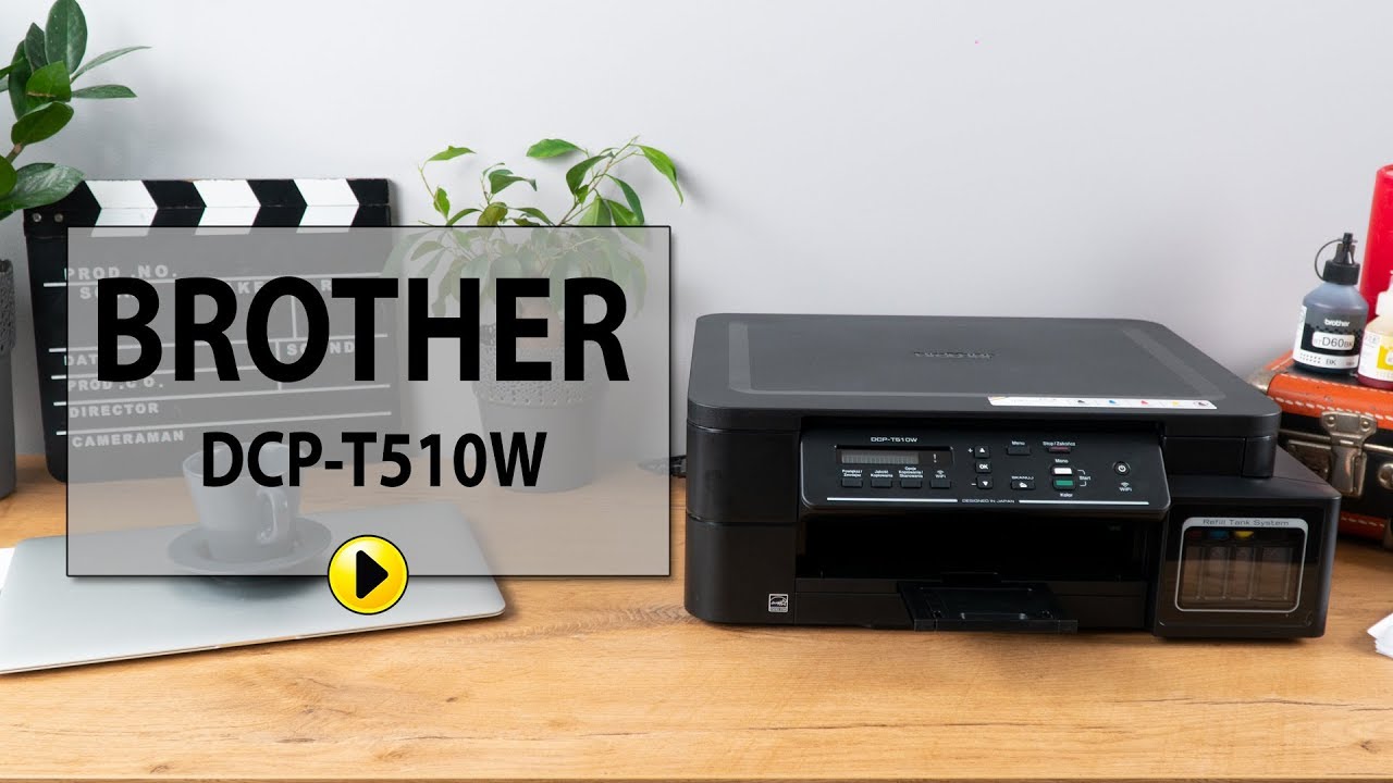Urządzenie BROTHER DCP-T510W - YouTube