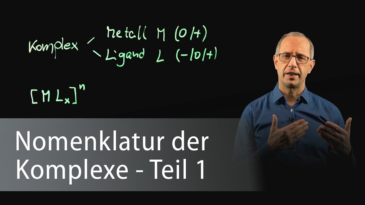 Nomenklatur der Komplexe (Teil 1) - Anorganische Chemie - YouTube