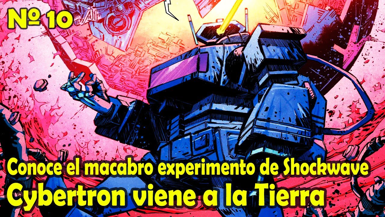 TRANSFORMERS COMIC Nº10 SKYBOUND - SHOCKWAVE USA LA TIERRA PARA SUS ...