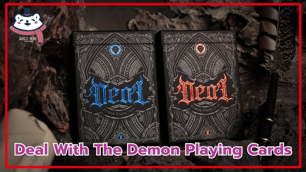 Review Playing Card พี่หมีรีวิวไพ่ l Deal with the Devil Playing Cards ...