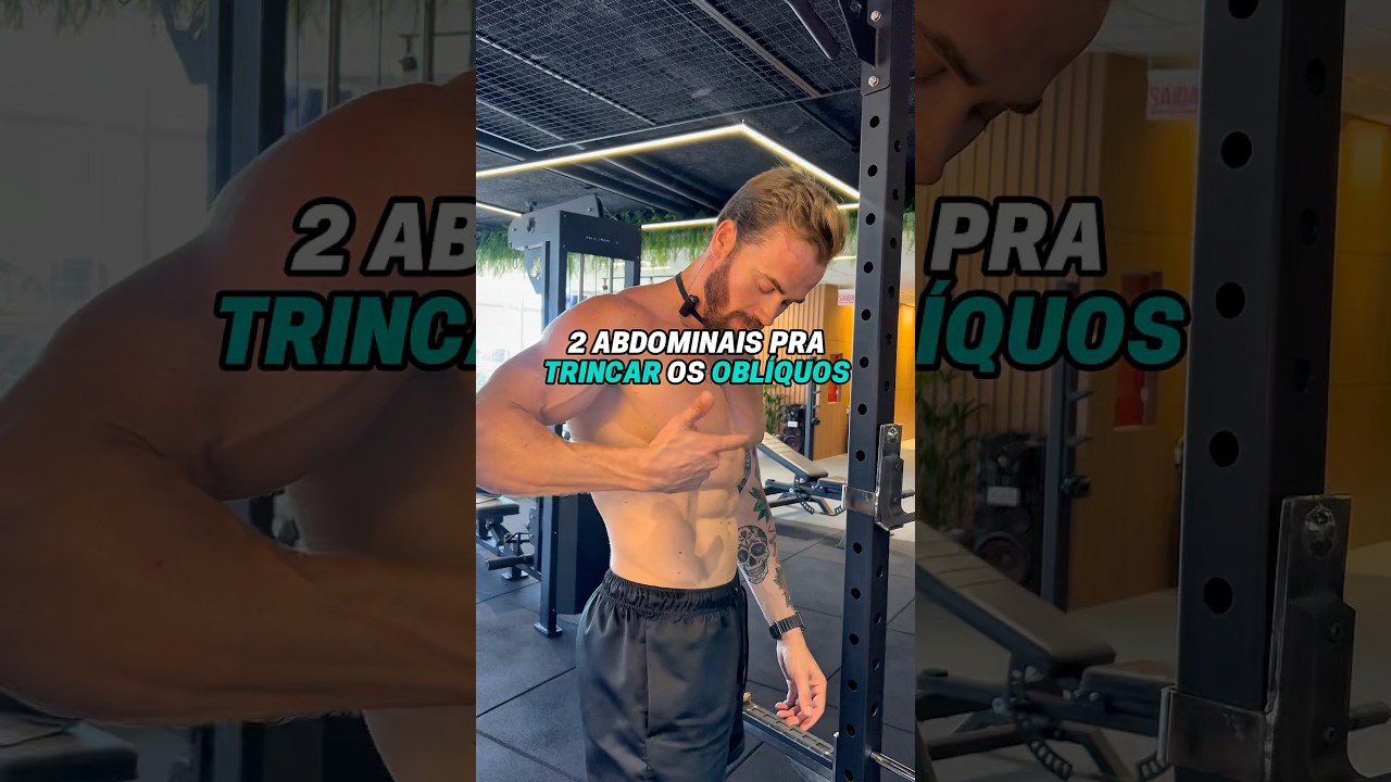 2 exercícios pra trincar oblíquos 🔥 - YouTube