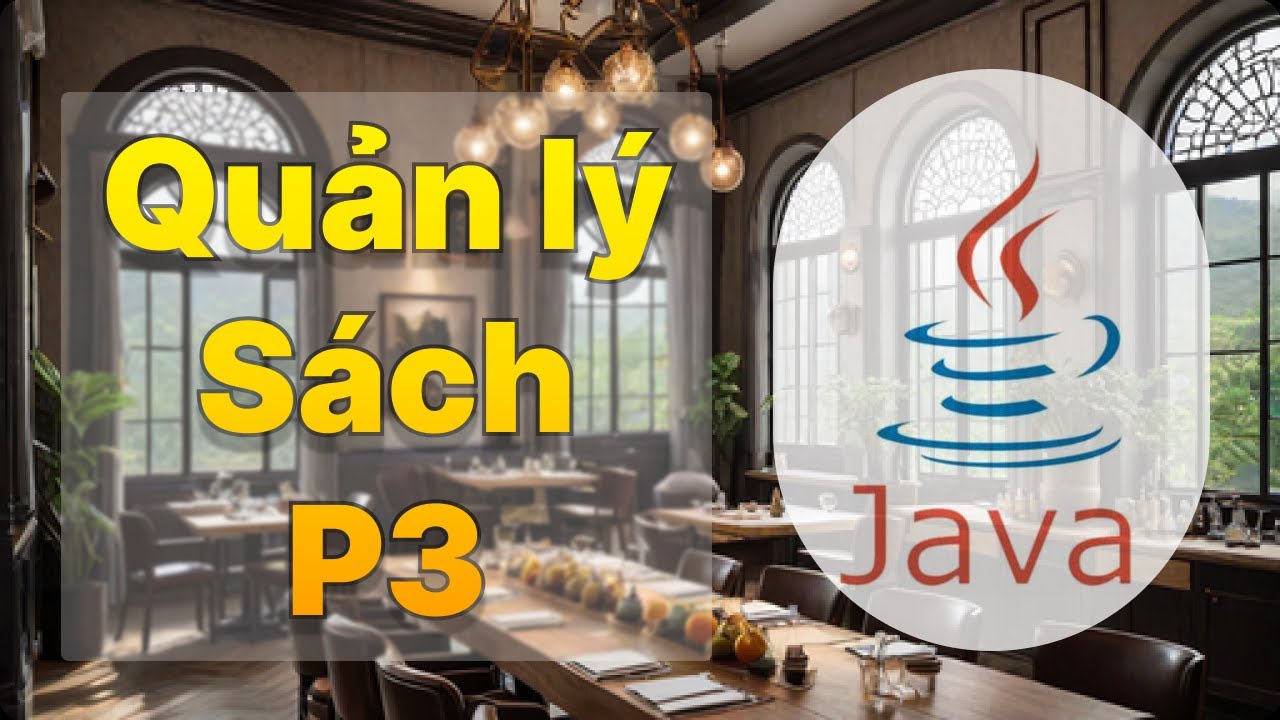 Java Quản Lý Danh Mục Sách P3 (Mô hình MVC) - YouTube