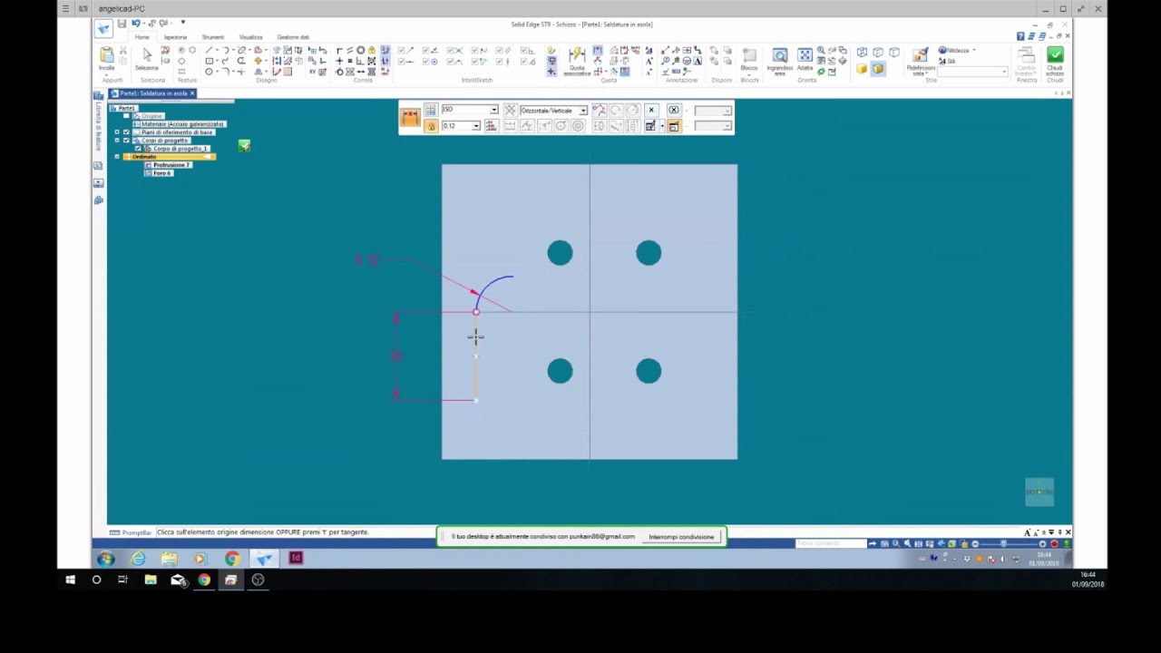 SOLID EDGE ST9 tutorial 5 - asole - YouTube