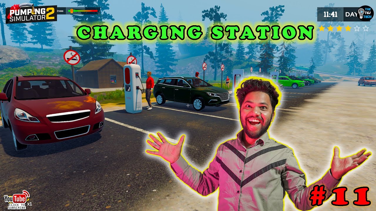 CHARGING STATION IN PUMPING SIMULATOR 2 #11 - YouTube