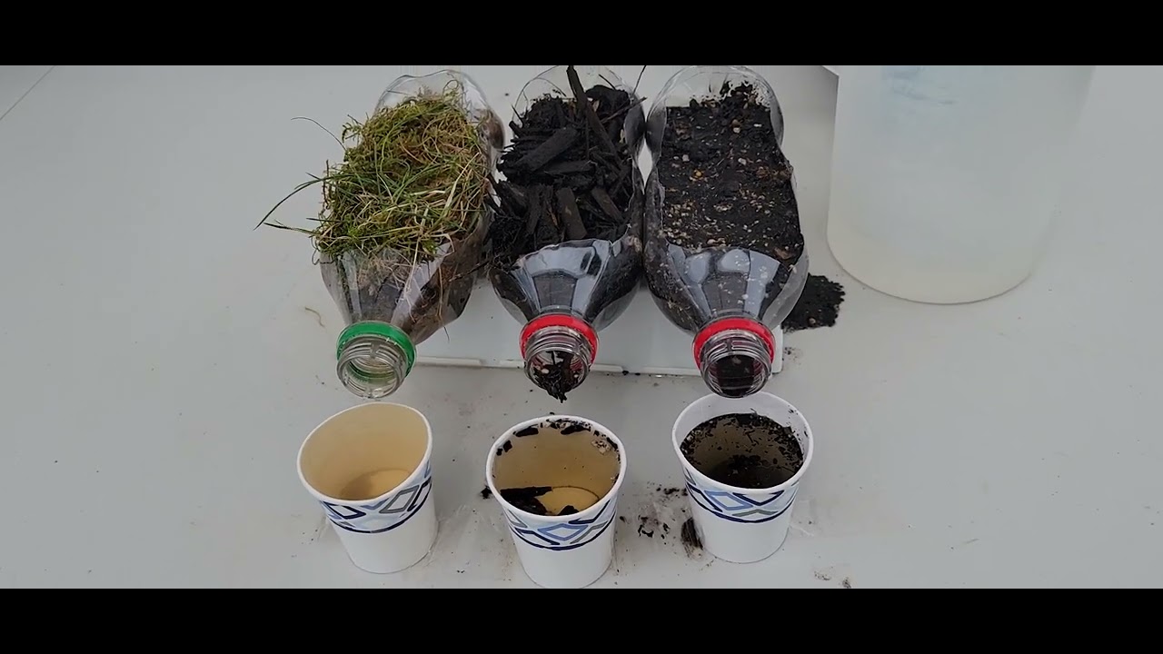 Simple Experiment Demonstrating Runoff. - YouTube