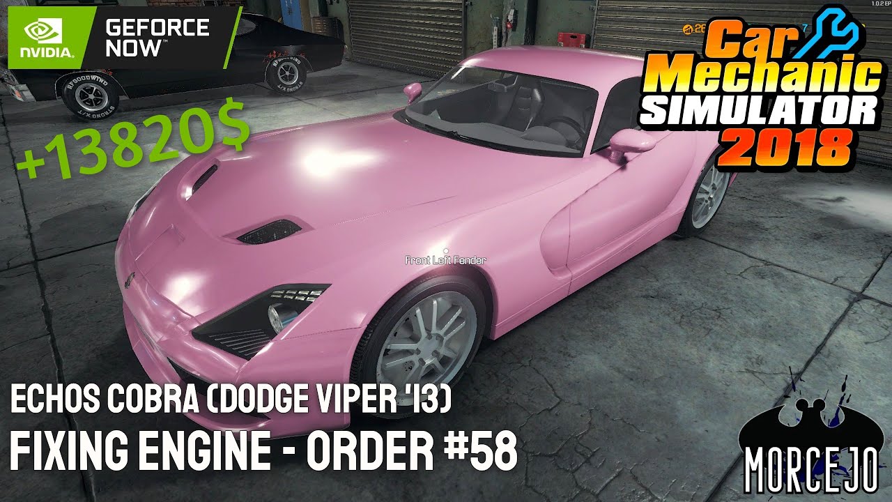 Echos Cobra Dodge Viper Story Order 13 Car Mechanic Simulator echos-cobra-dodge-viper-story-order-13-car-mechanic-simulator