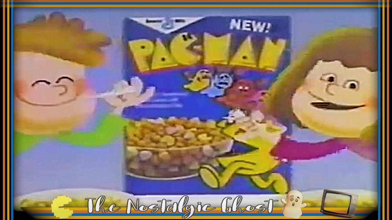 Pac Man Cereal 80s Commercial - YouTube