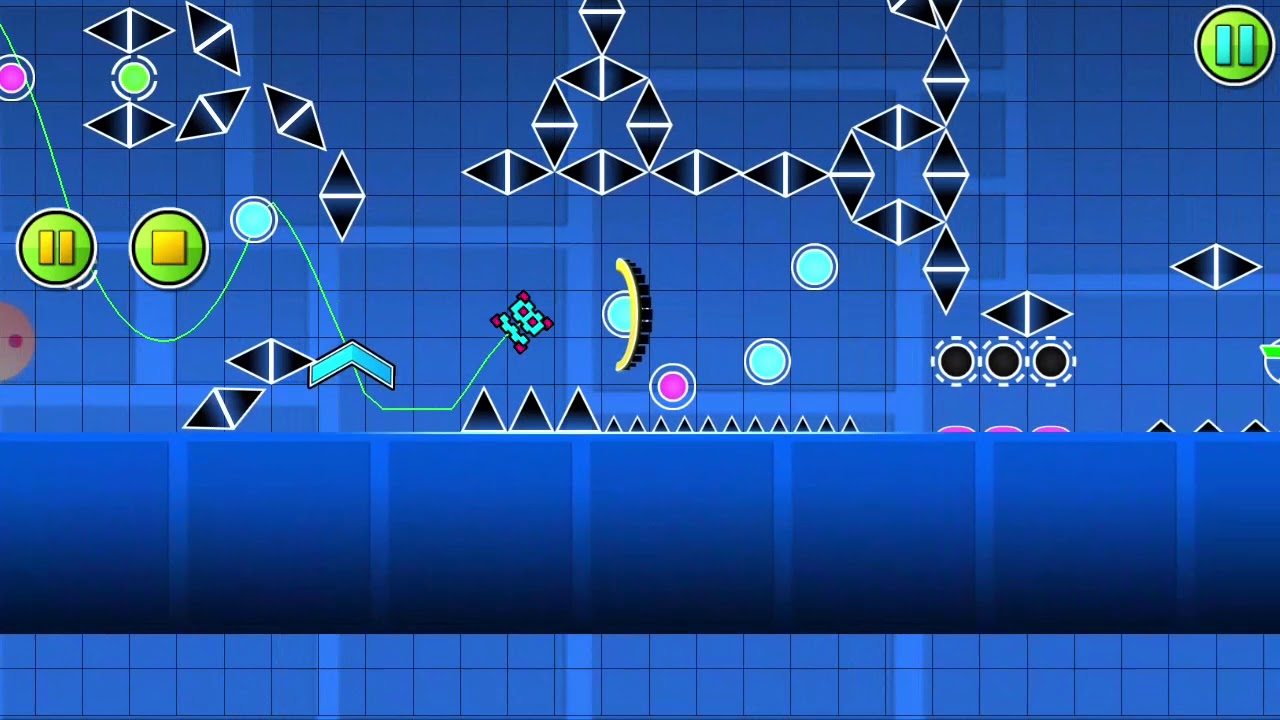 Geometry Dash Demon Layout (preview) - YouTube
