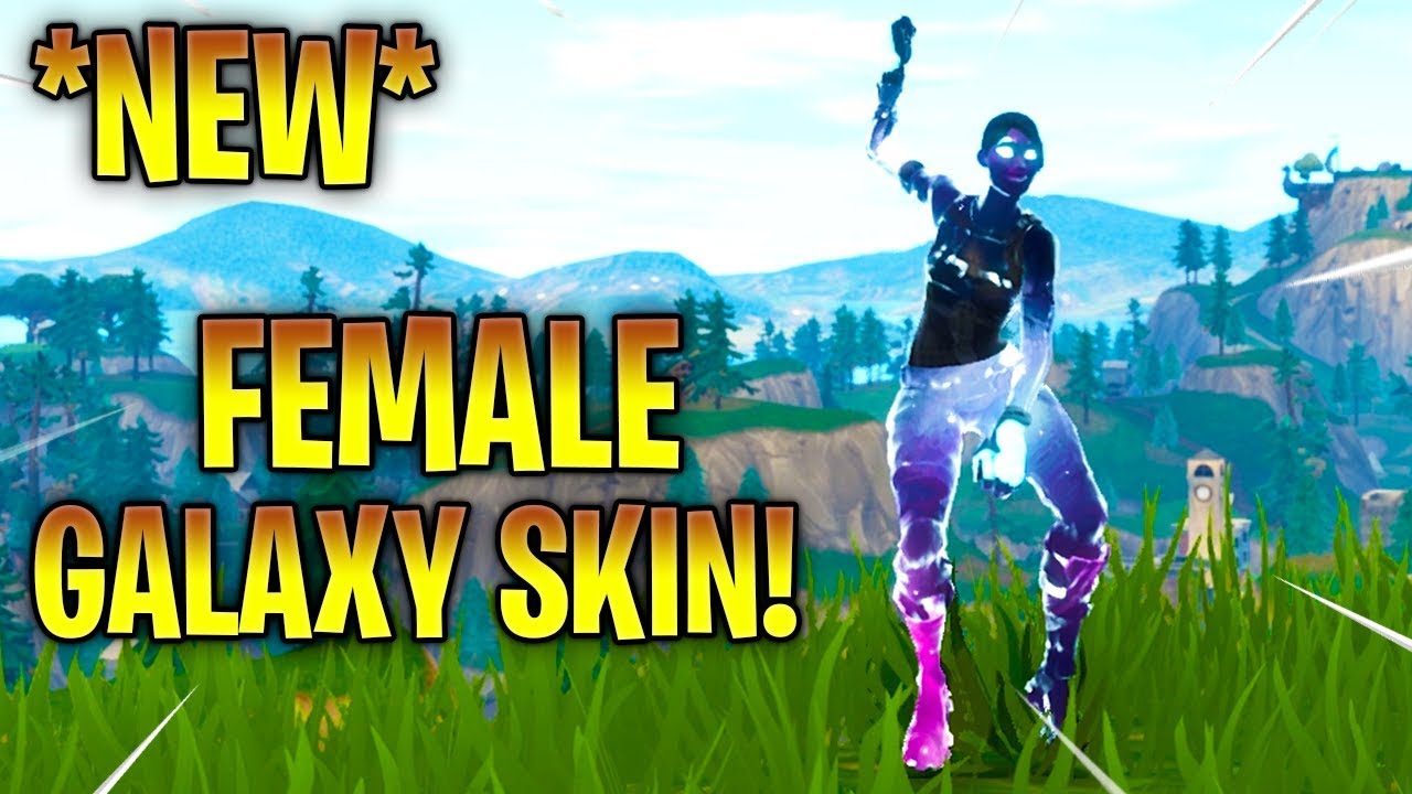 *NEW* Female GALAXY SKIN!! Fortnite Battle Royale - YouTube