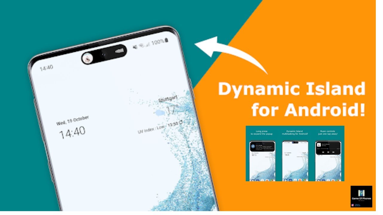 Dynamic Island on any Android Phone ⚡#dynamicisland - YouTube