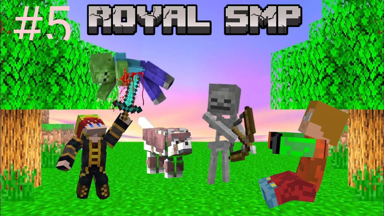 minecraft Royal smp (part 5):- diamond main kiye - YouTube