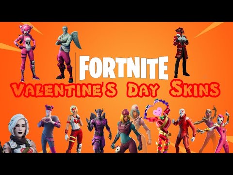 Fortnite | All Valentines Day Skins | With Information (Release Dates ...