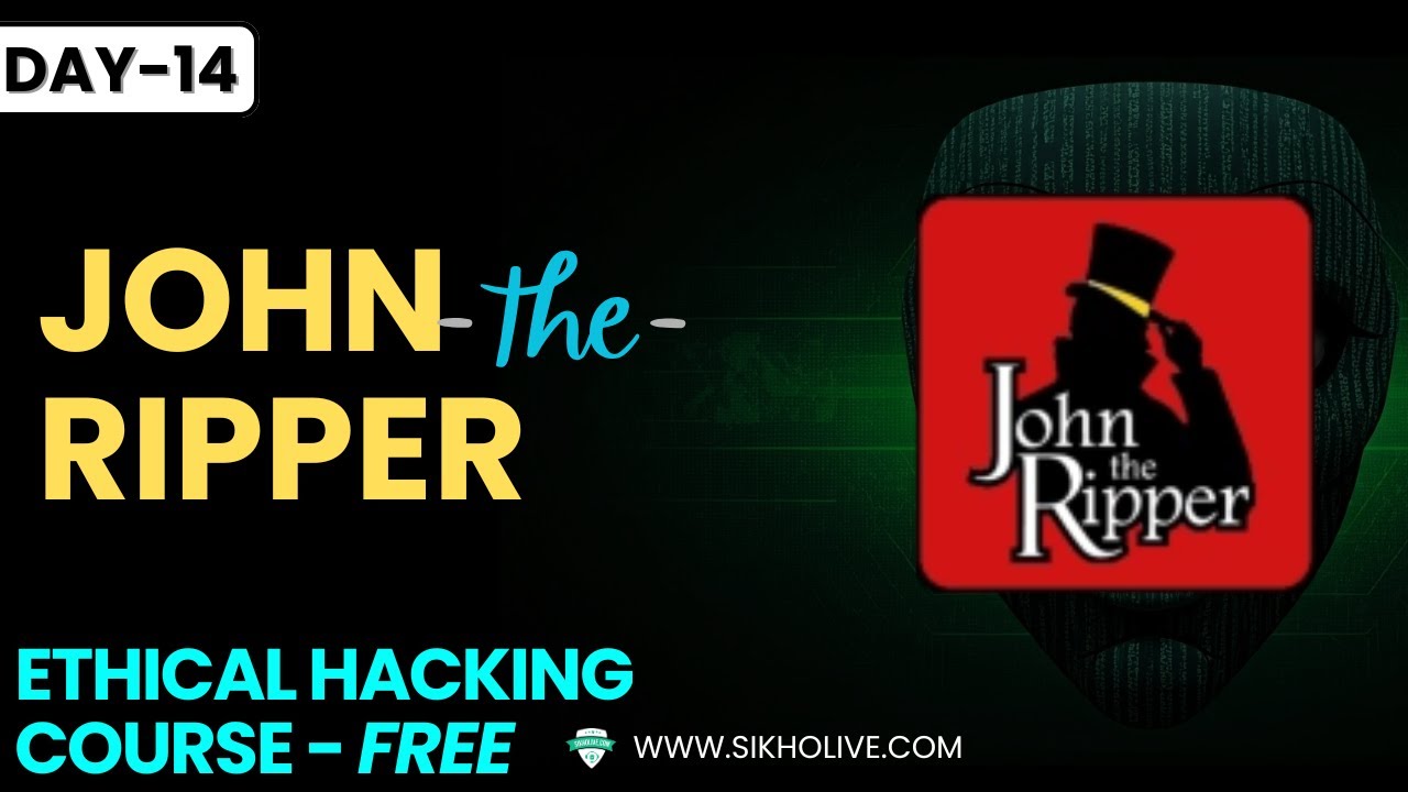 Day-14: John The Ripper Complete Tutorial ! ZERO TO PRO😀 - YouTube