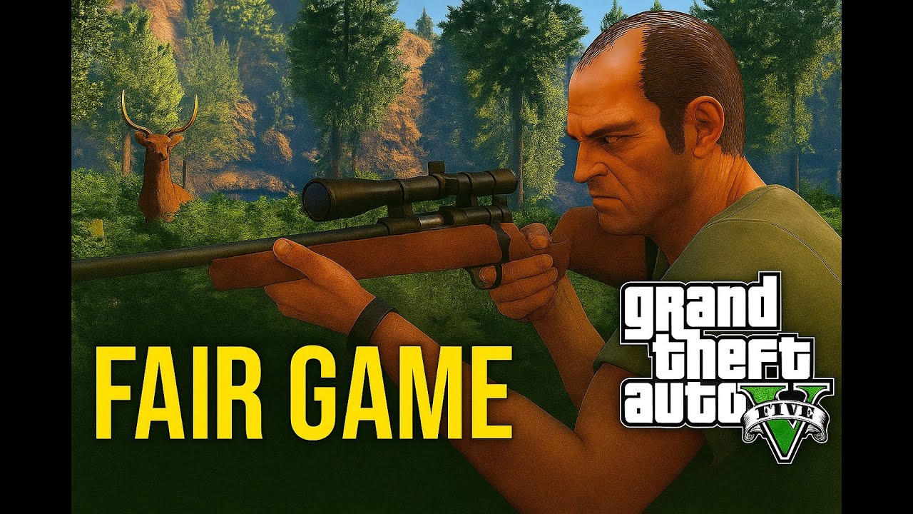 GTA V Fair Game Mission Trevor’s Ultimate Hunt! Game Circuit EP - 44 ...