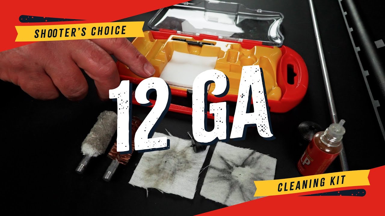 New! Shooter's Choice 12 Gauge Shotgun Cleaning Kit with Sectional Rods ...