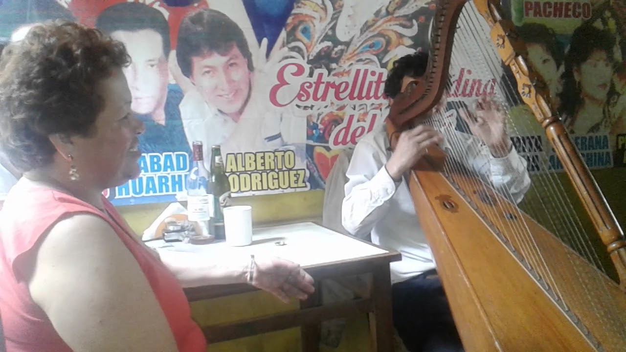 Maximo vargas matos arpista - YouTube