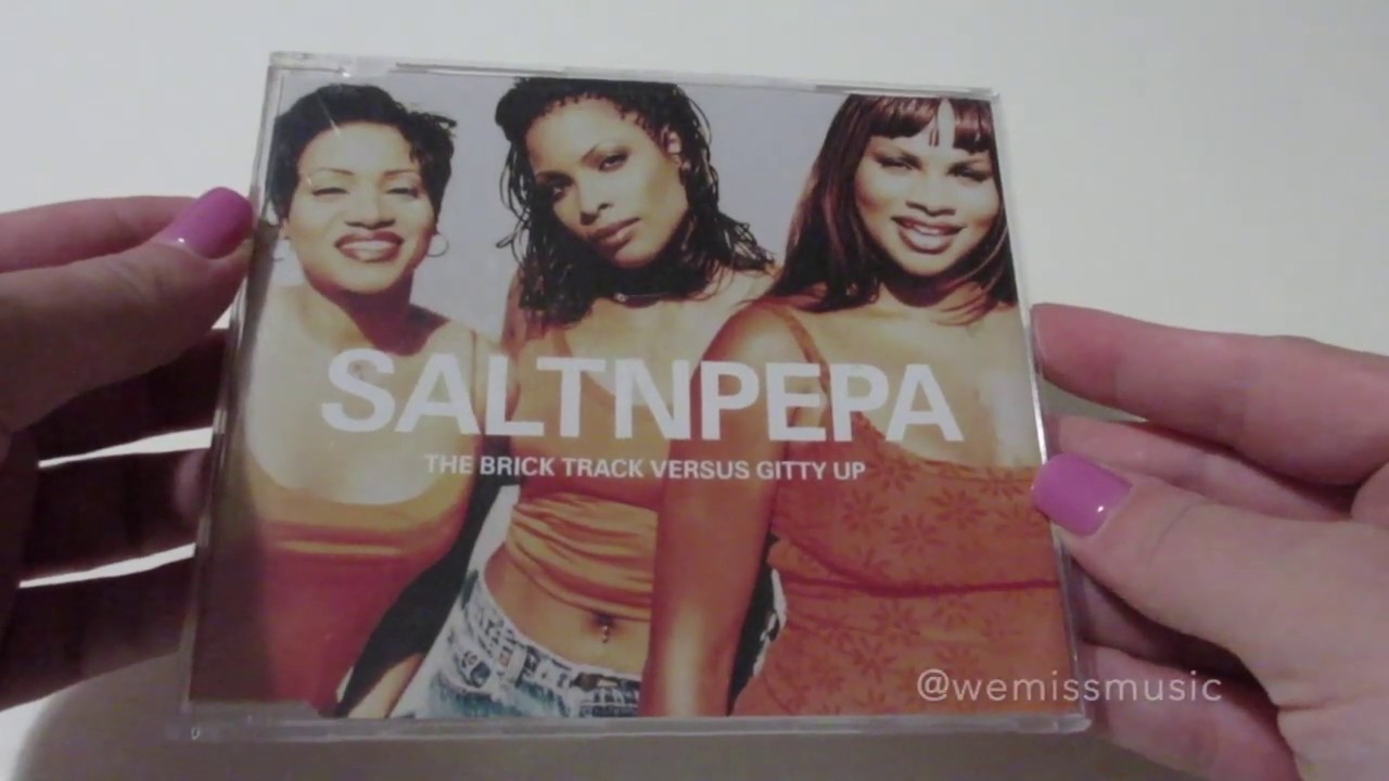 Unboxing: Salt-N-Pepa - The Brick Track Versus Gitty Up CD Single (1999 ...