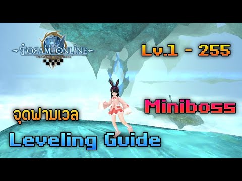 Toram Online | Leveling Guide Lv.1-255 Miniboss จุดฟามเวลมินิบอส - YouTube