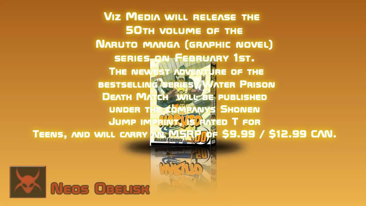 Naruto Manga #50 Hits Milestone - YouTube