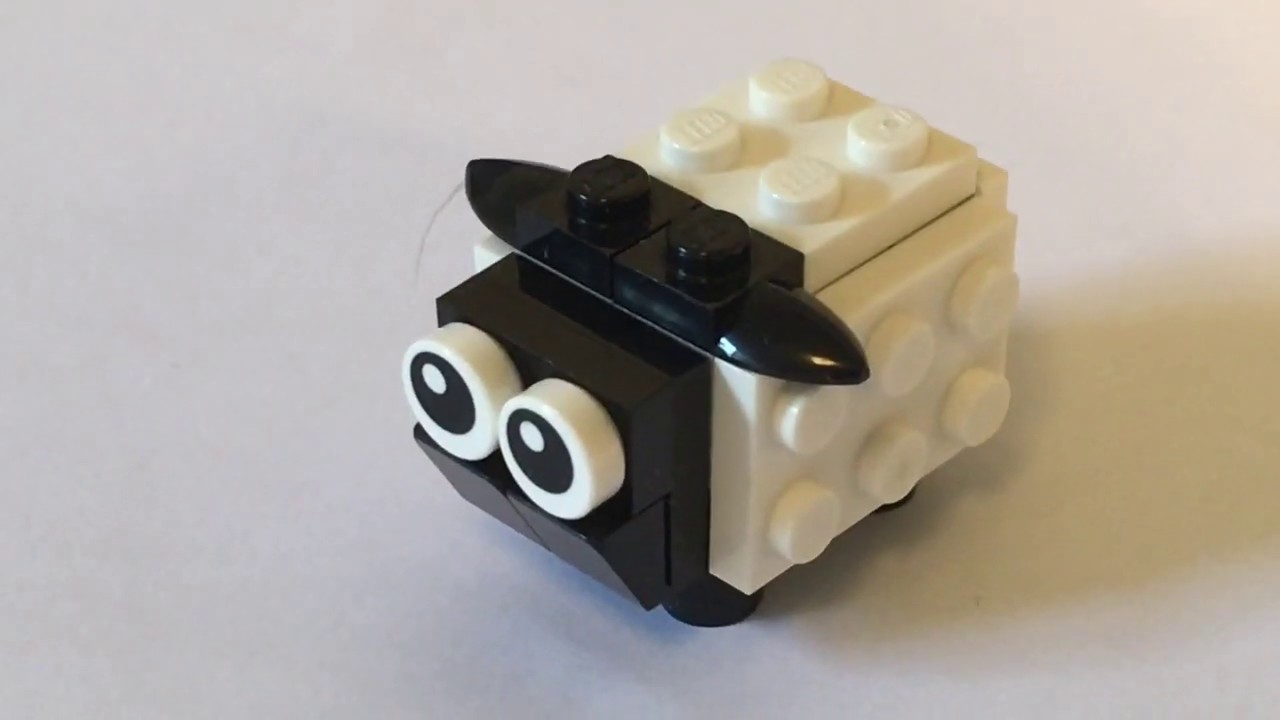 How to build a lego sheep - YouTube