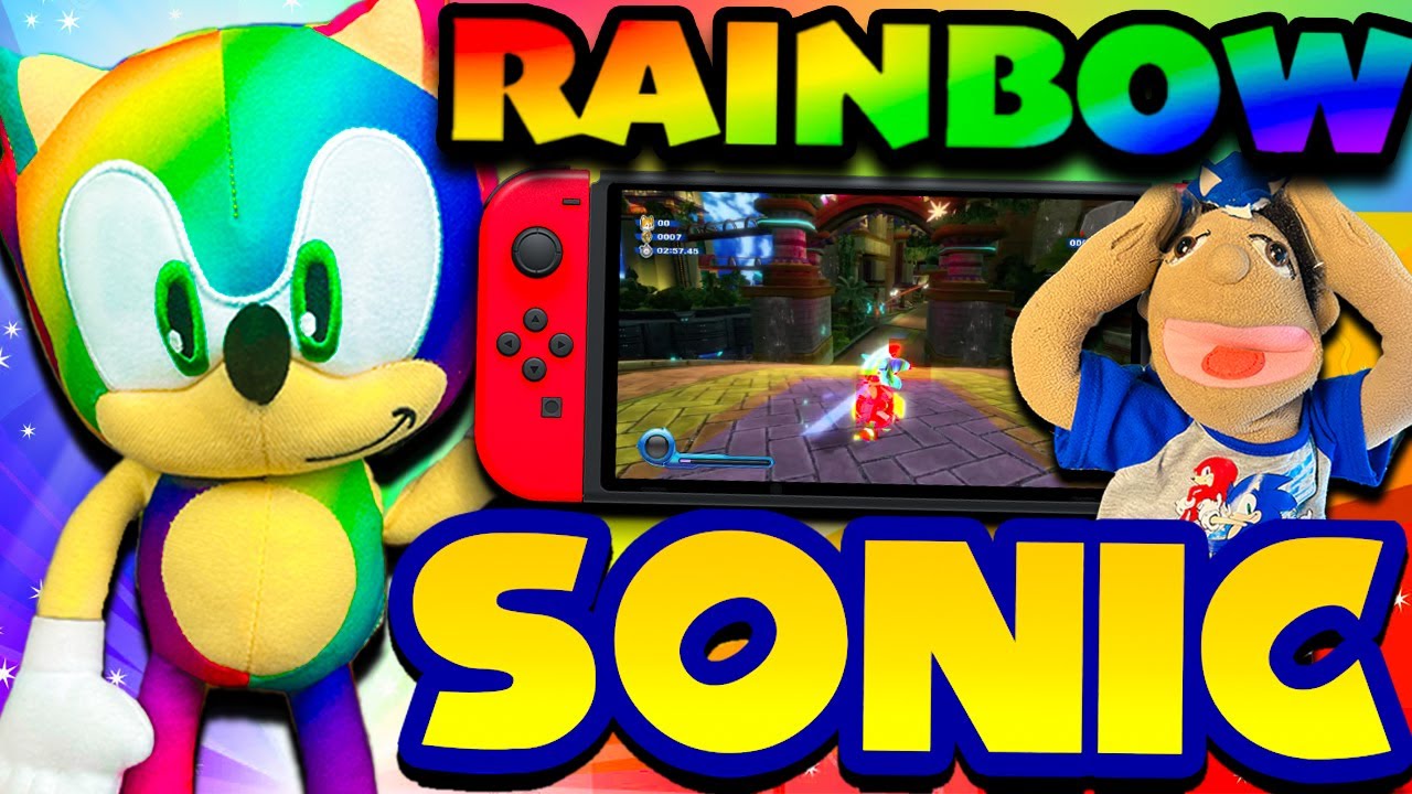 SuperSonicBlake: Rainbow Sonic! - YouTube